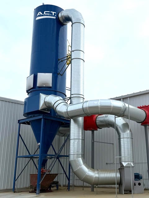 Feed & Grain Dust Collection Systems | A.C.T. Dust Collectors